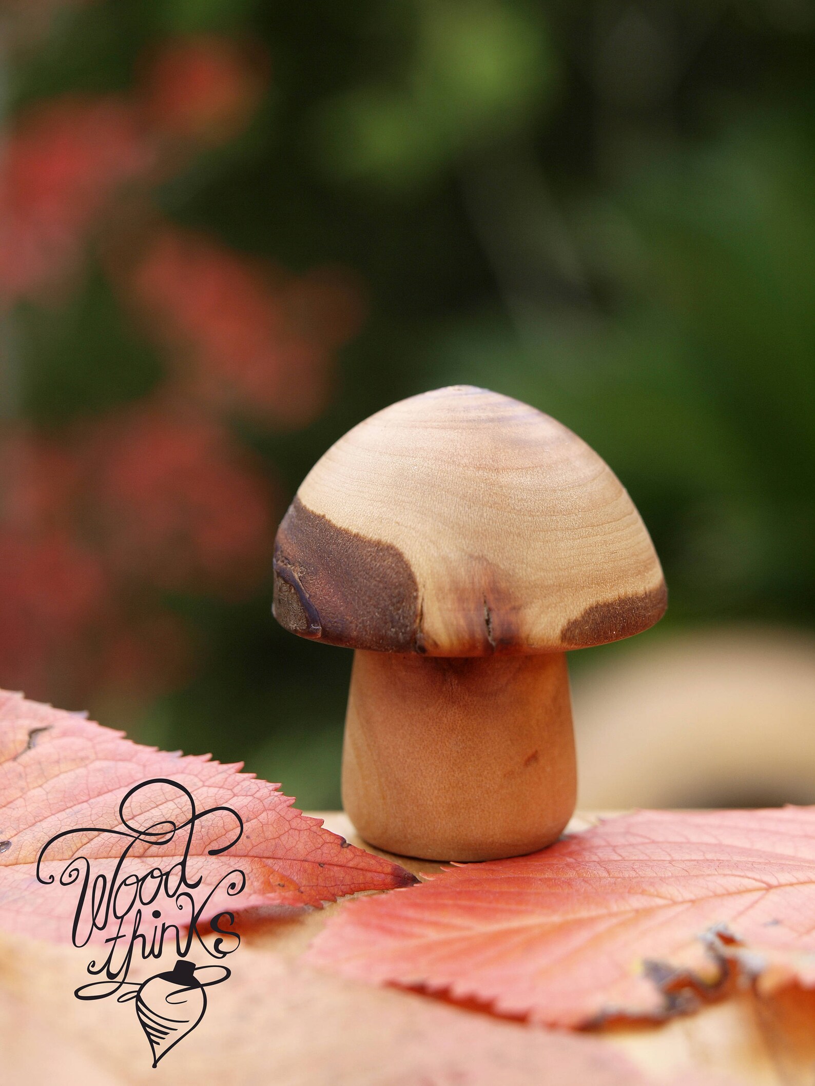Wooden Toy Wooden Mushroom Toy Waldorf Toy Montessori Room - Etsy