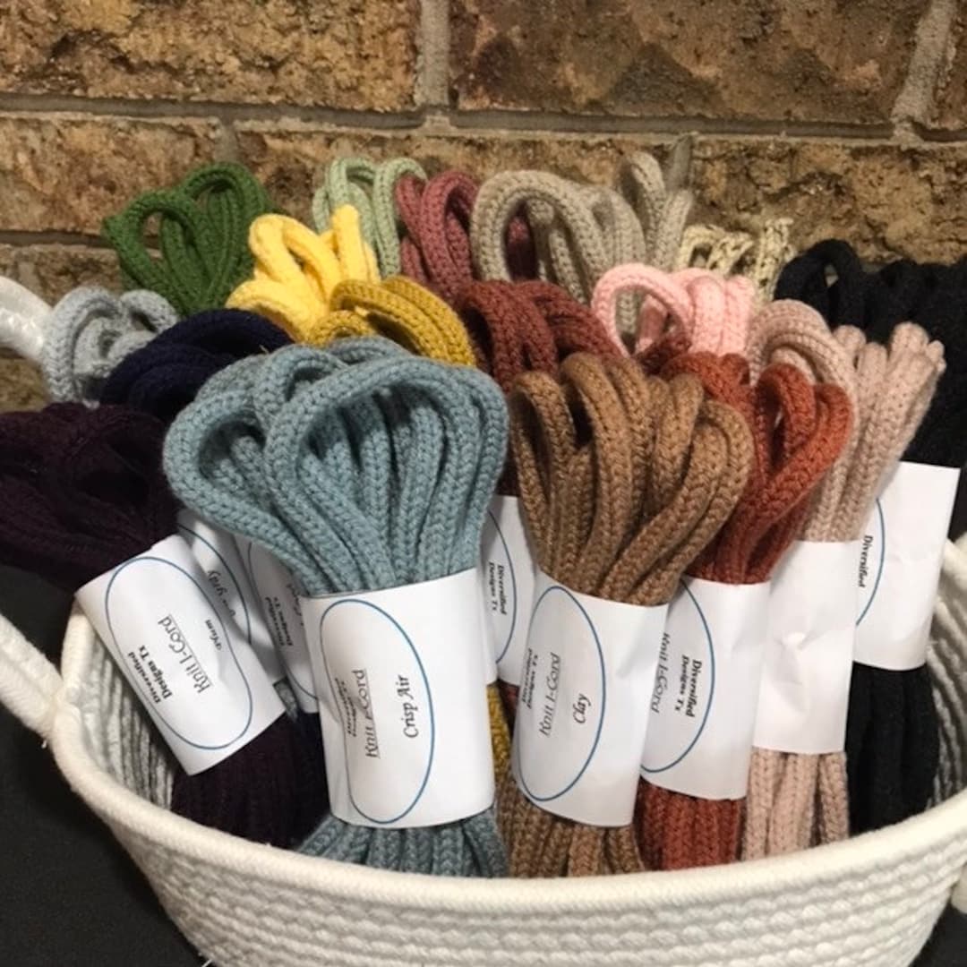 Knit I-cord / Tricotin I-cord for Crafting / Knit Words / Decorative ...