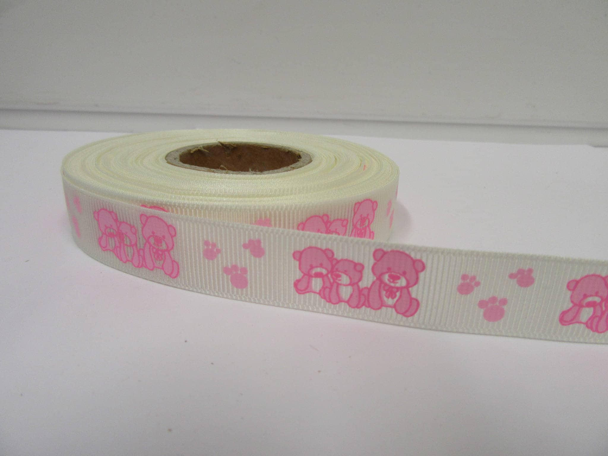 16mm 25mm Teddy Bear Grosgrain Ribbon 2 or 20 Metres Printed | Etsy