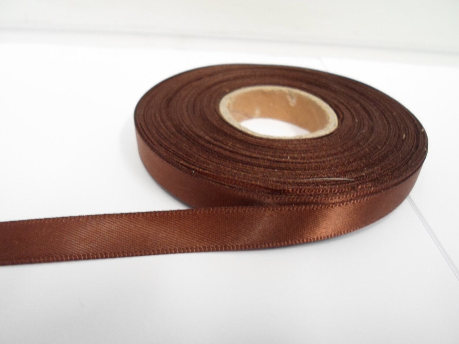 3mm 7mm 10mm 15mm 25mm 38mm 50mm Rolls Chestnut Dark Brown | Etsy