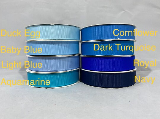 16mm Double Side Grosgrain Ribbon 2 Metres or 20 Metre Full - Etsy