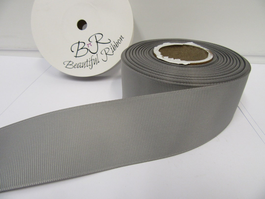 Grosgrain Ribbon 3mm, 6mm 10mm 16mm 22mm 38mm 50mm Rolls, Smoky Dark ...