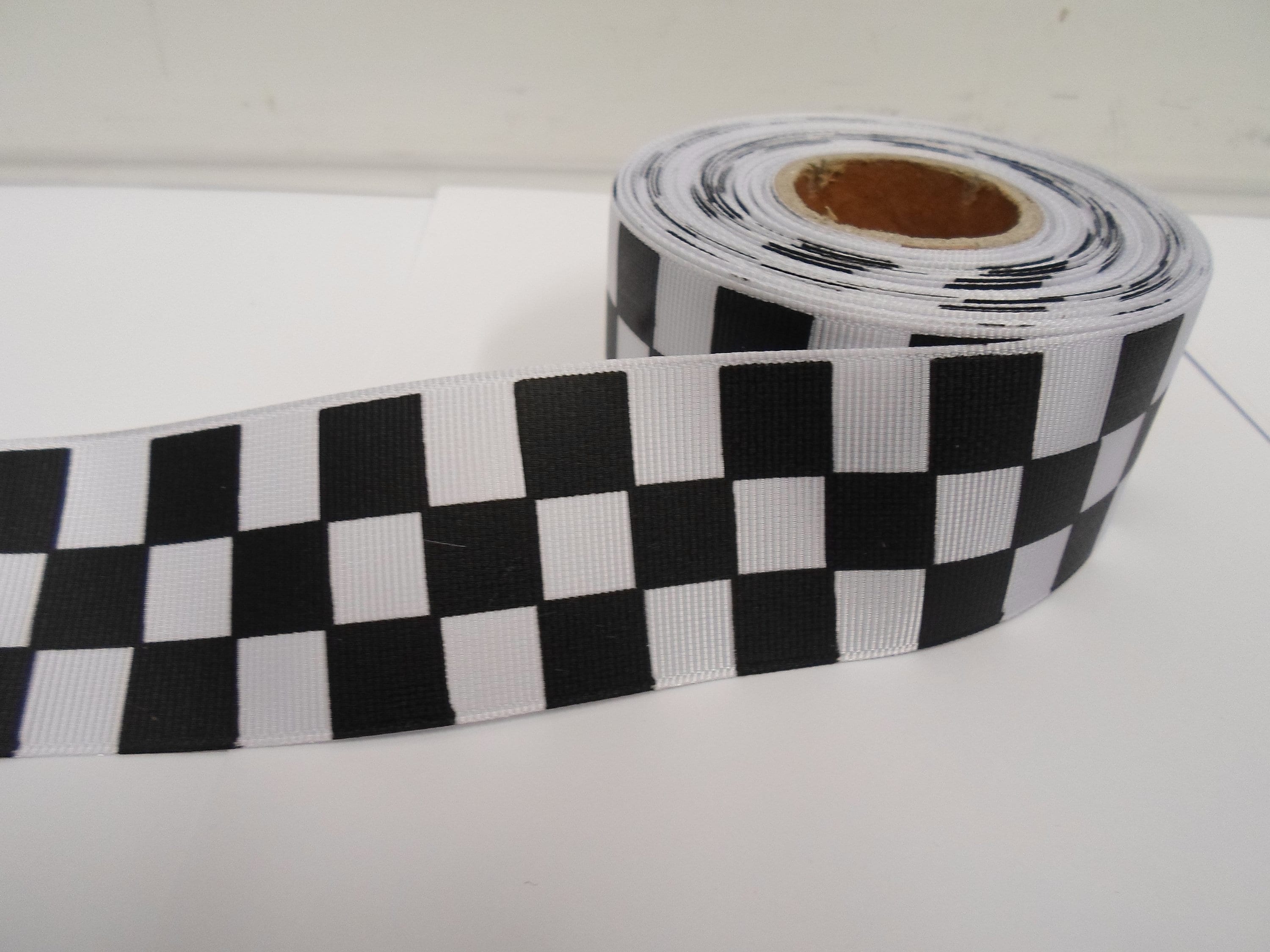 10mm 15mm 25mm 38mm 50mm Block Woven Ribbon Chequered Square - Etsy