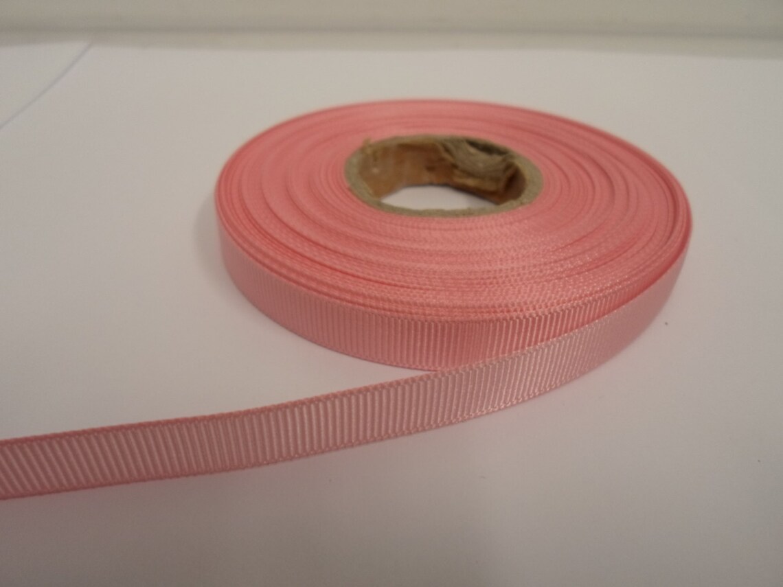 Grosgrain Ribbon 3mm 6mm 10mm 16mm 22mm 38mm 50mm Rolls, Light Pink 2 ...