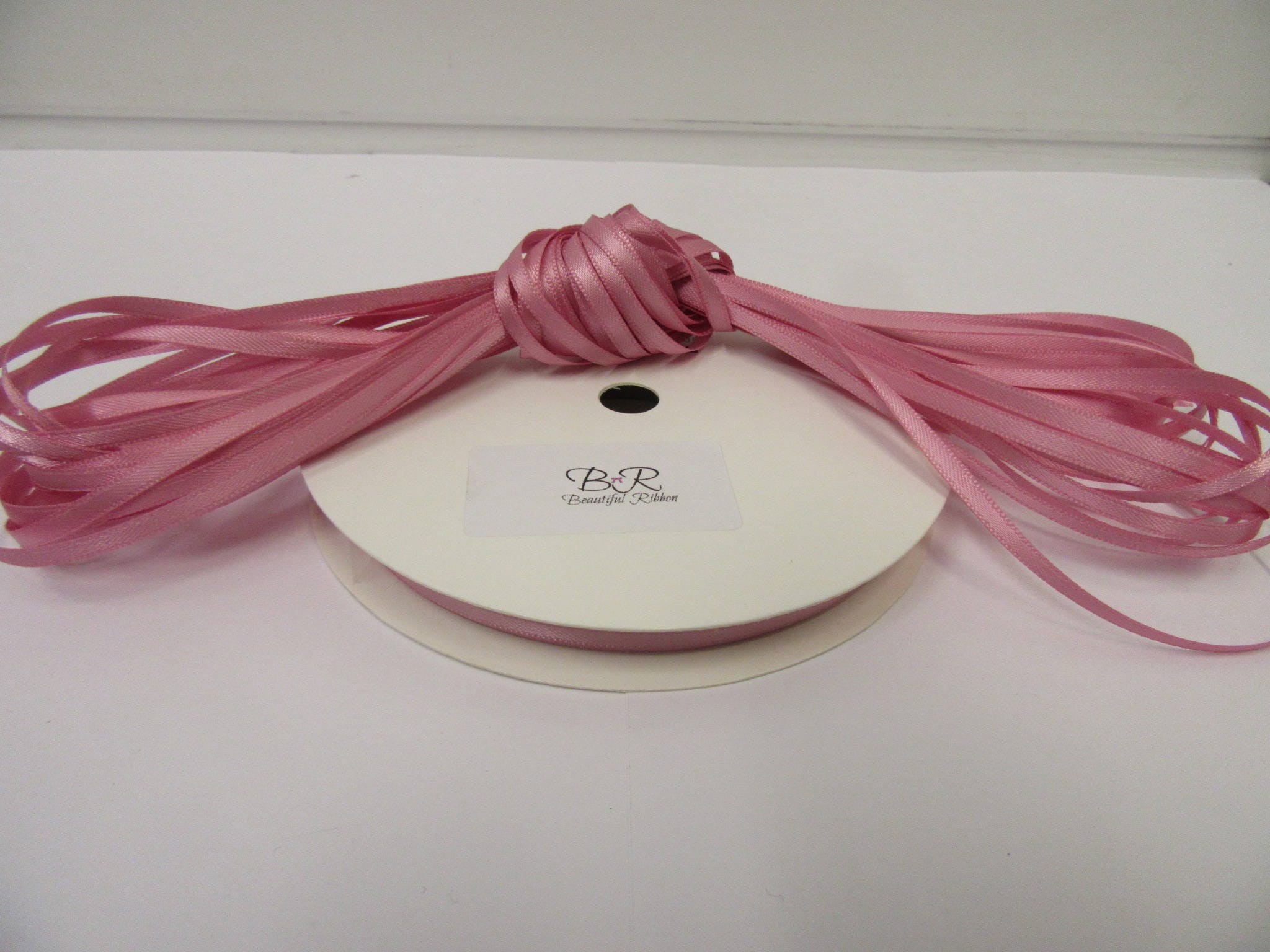 3mm 7mm 10mm 15mm 25mm 38mm 50mm Rolls Wild Rose Pink Satin - Etsy