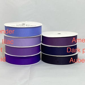 3mm Double Side Grosgrain Ribbon, 10 Metres or 50 Metre Full Roll ...