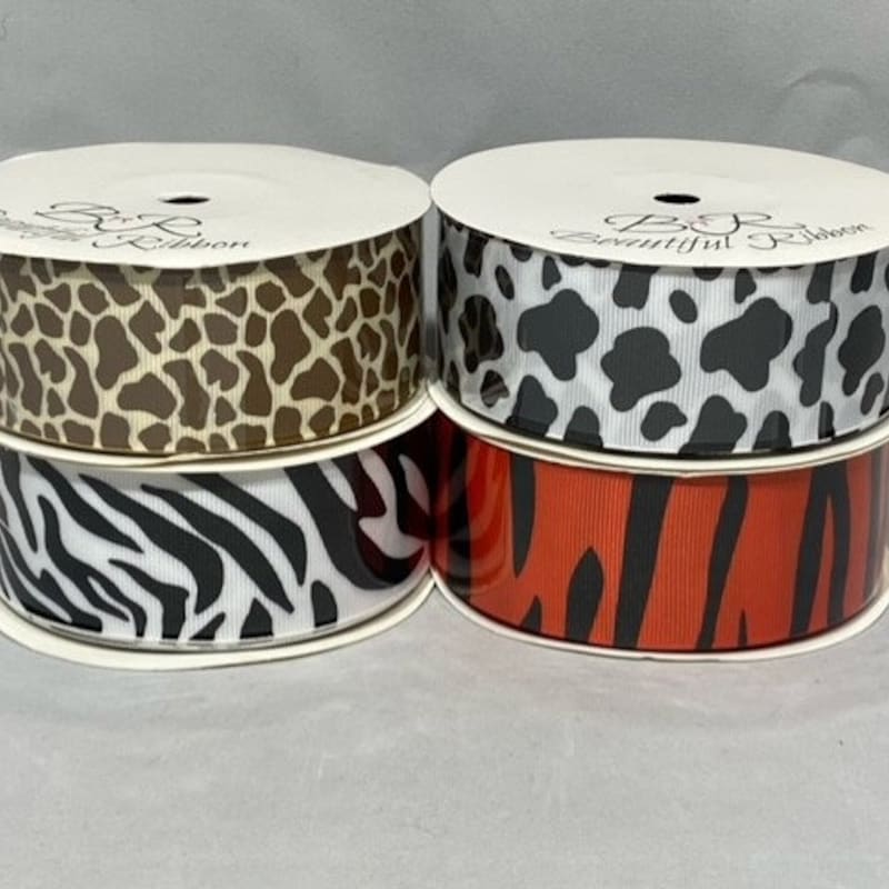 Blue Safari Ribbon - Etsy UK