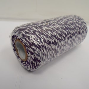 2 Metres or Full Roll 100 Metres Bakers Twine Cord Rope String Tread ...