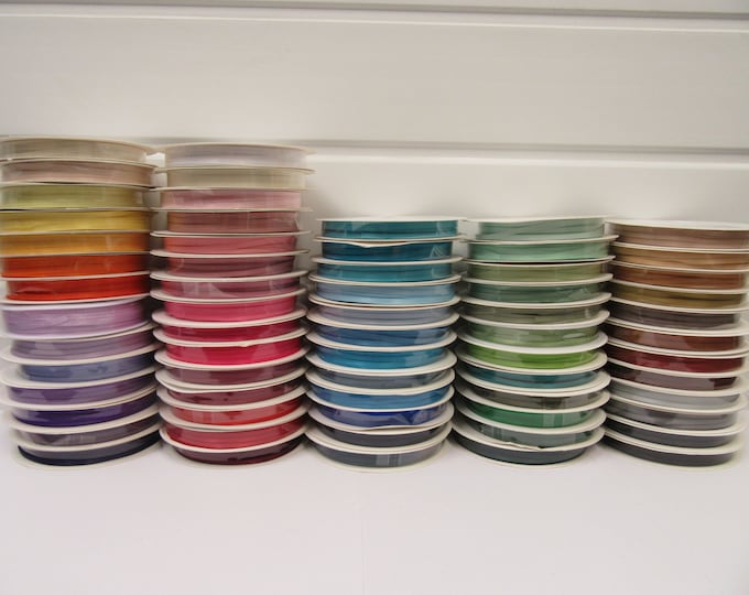 3mm Double Side Satin Ribbon 10 Metres or 50 Metre Full Roll - Etsy