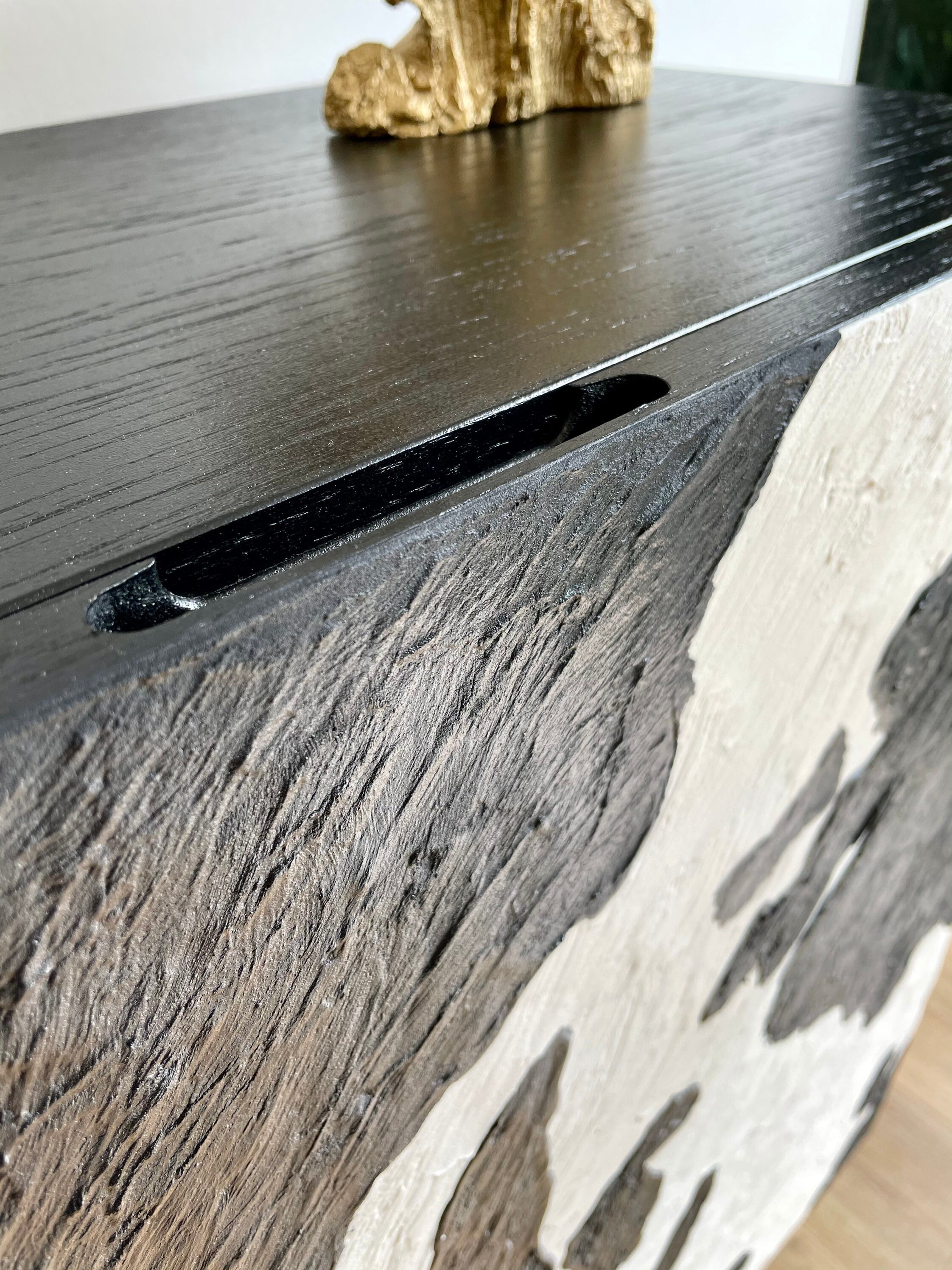 Cow Print Textured Sideboard. Custom Made. Bespoke Furniture - Etsy UK