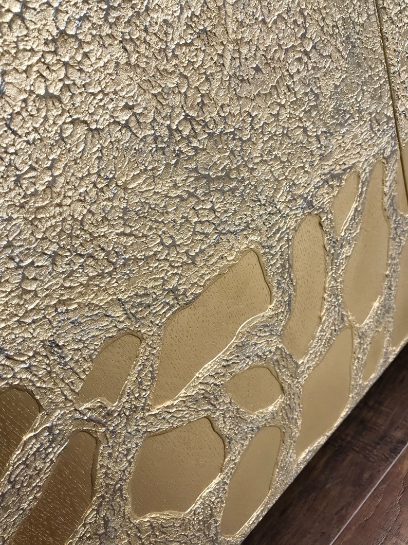 Art Deco Style Sideboard Gold - Etsy