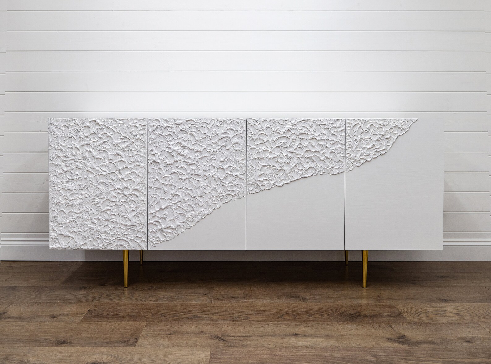 Large Sideboard With Half Texture - Etsy