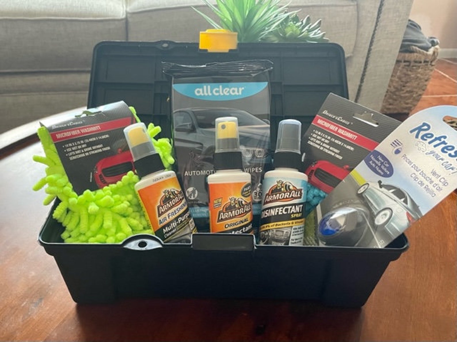 Custom Car Cleaning Kit - Etsy