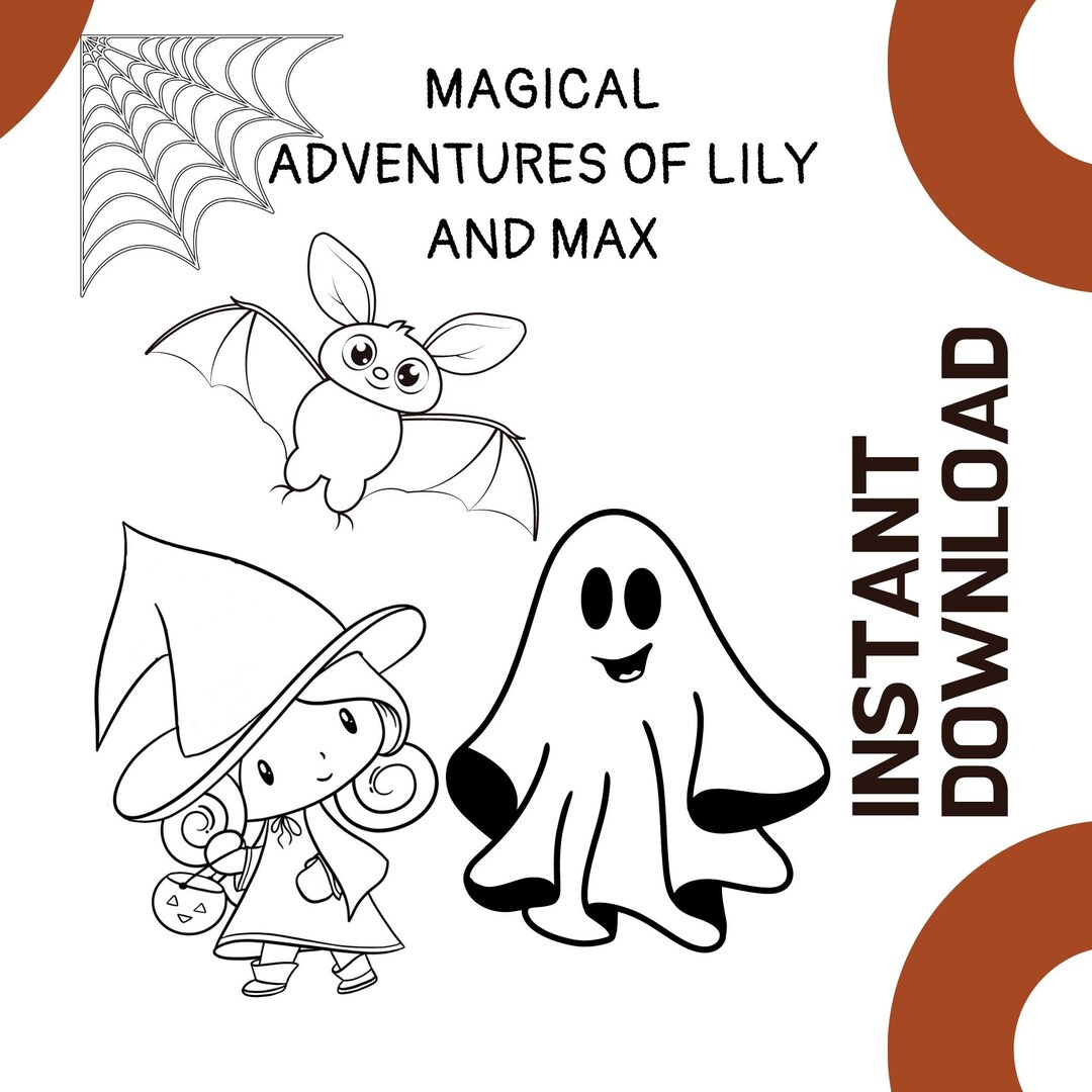 Printable Coloring Book: Interactive Children's Coloring - Etsy