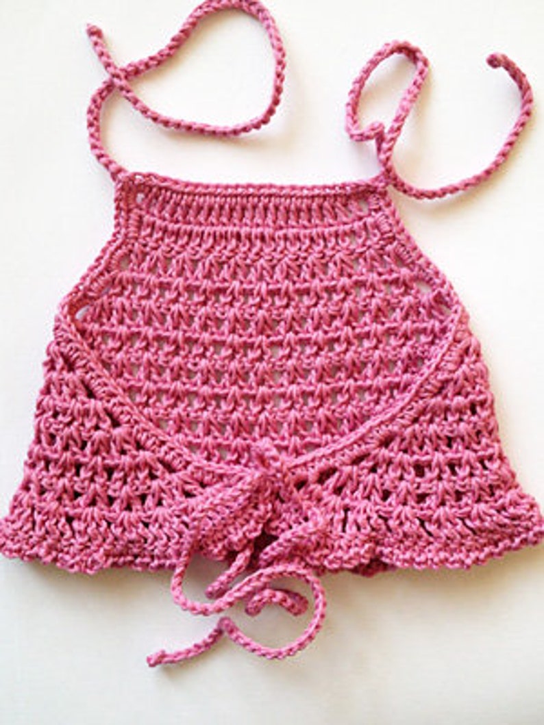 Crochet Baby Top PATTERN Tutorial Vacation Beach Clothing for Baby PDF ...