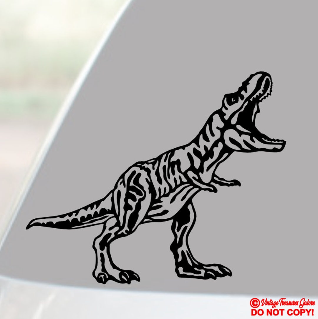 TYRANNOSAURUS REX Vinyl Decal Sticker. Window, Wall, Car, Truck, Bumper ...