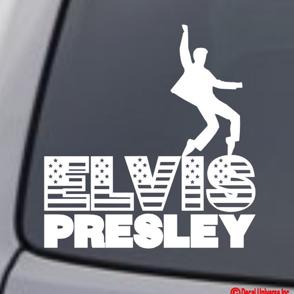 Car Window Decal Elvis Presley - Etsy