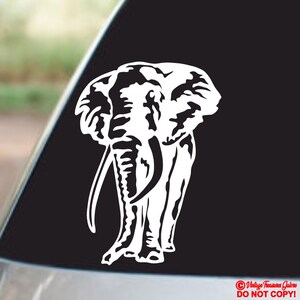 ELEPHANT Vinyl Decal Sticker Car Truck Van Suv Boat Laptop Window Wall ...