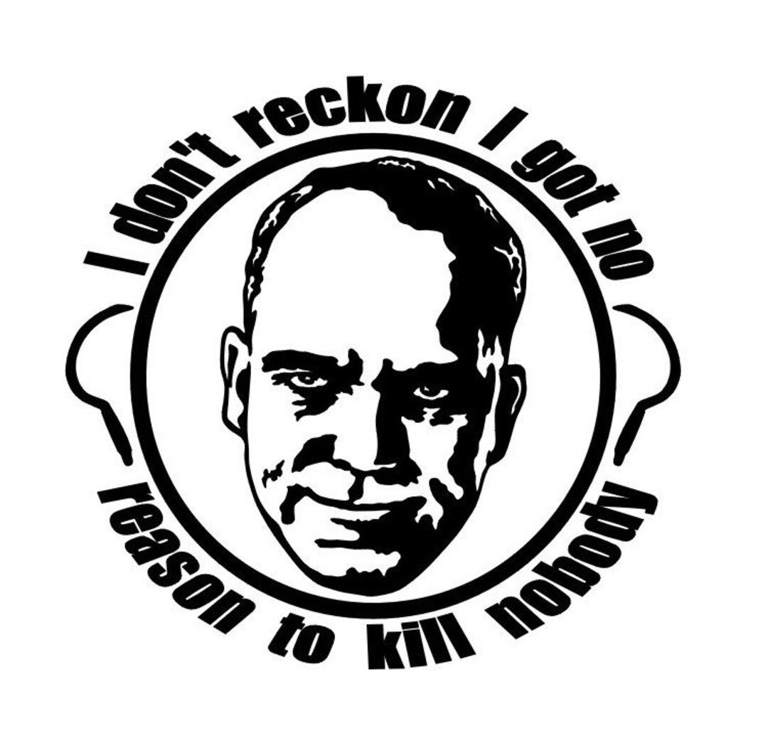 Karl Childers "sling Blade" Vinyl Decal Sticker Car Truck Laptop Window ...