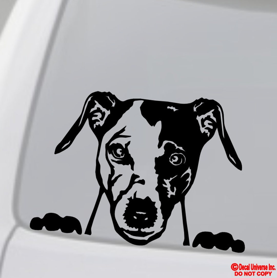 JACK RUSSELL Terrier Vinyl Decal Sticker Car Truck Van SUV Rear Window ...
