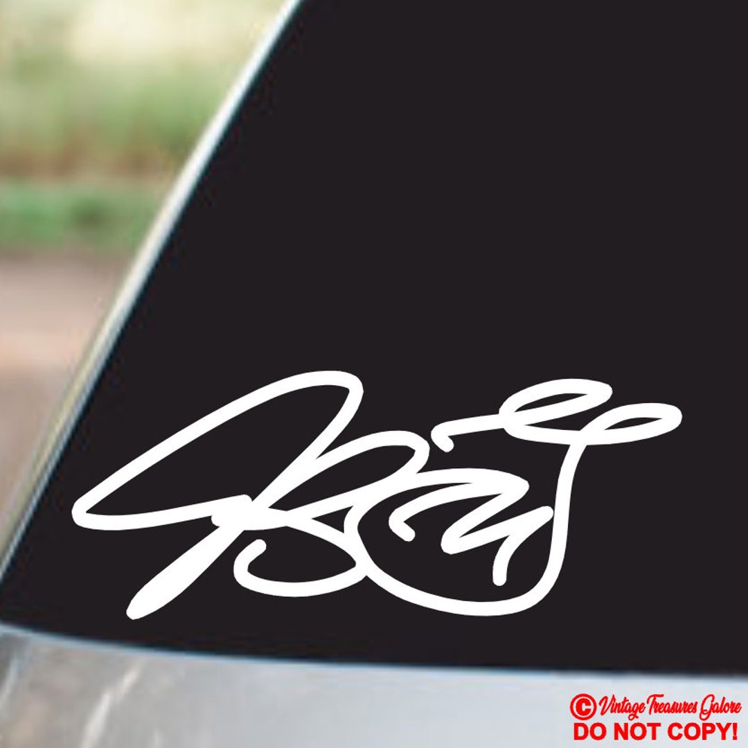 JIMMY BUTLER Signature Vinyl Decal Sticker Car Truck Suv - Etsy