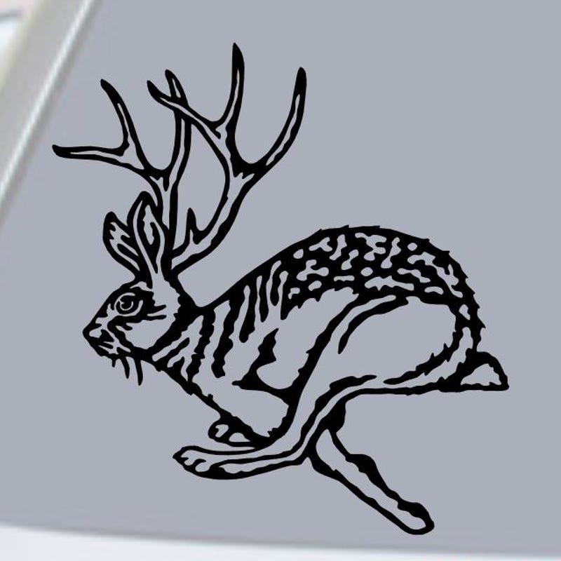 Car Rabbit Decals - Etsy