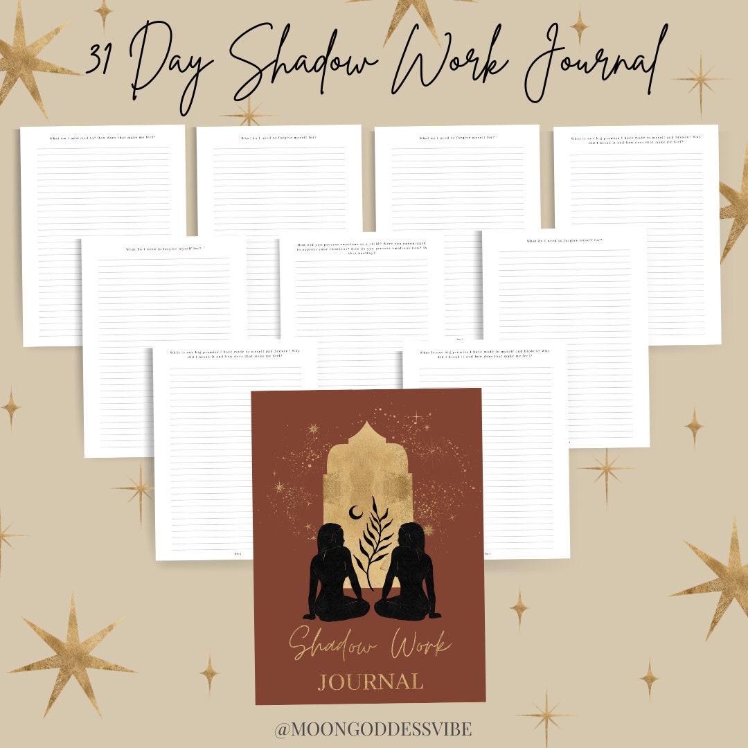 Shadow Work Journal 31 Days of Shadow Work Journaling Prompts Digital ...