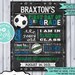 Back to School Sign Editable Template | Soccer First Day 3rd Grade ...