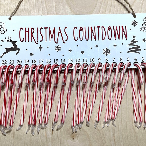 Christmas Candy Calendar - Etsy