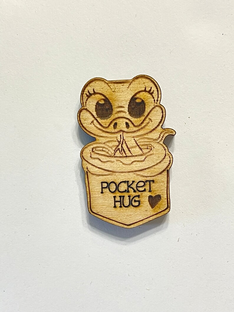 Snake Pocket Hug: Laser Cut File, Engraving SVG PDF (digital Download ...