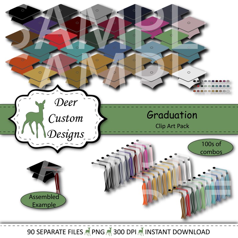 Graduation Clip Art' - Etsy