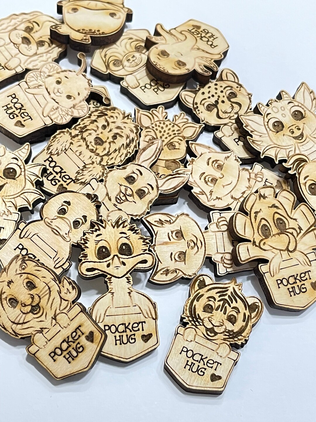 Jumbo Bundle Pocket Hug Laser Ready Cut Files for Glowforge or Other ...