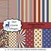 Vintage Patriotic Digital Paper Pack 12 Patriotic Digital Scrapbook ...
