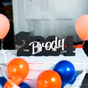 Class of 2024 Custom Graduation Decor Name Sign, Personalized Senior ...