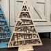 Nativity Tree Home Decor Christmas Decoration, Wooden Freestanding ...