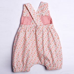 Baby Overall Sewing Pattern Pdf for Girls and Boys Dungaree With Loops ...