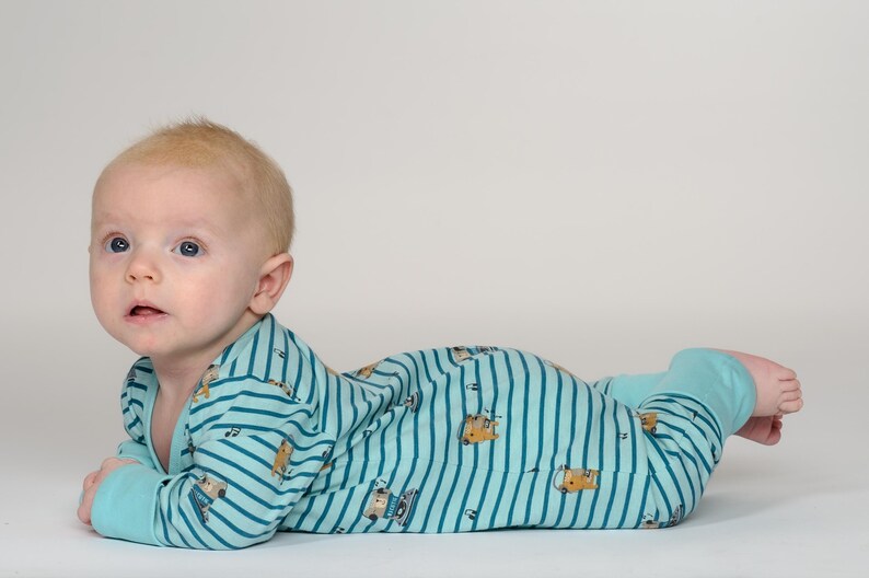 Sewing Pattern Romper DAVID PDF Flip Cuffs Mitten Cuffs Sizes 50-104 0m ...