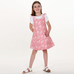 Schnittmuster Mädchenkleid Pdf Ebook Hängerchen Nähen Für Kinder 3