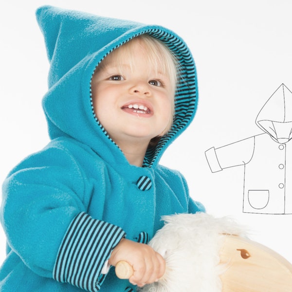 Toddler Coat Pattern - Etsy