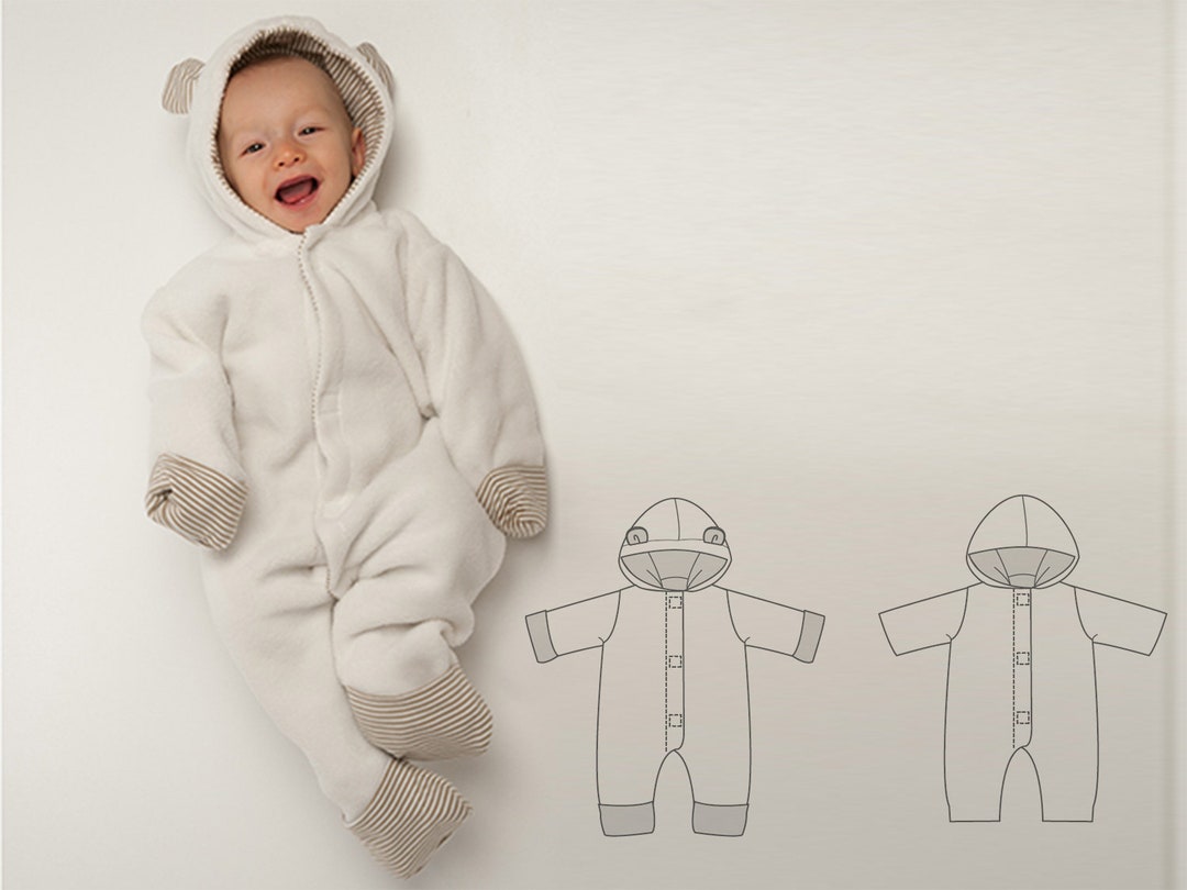 Baby Overall, Jumpsuit Sewing Pattern Pdf. - Etsy