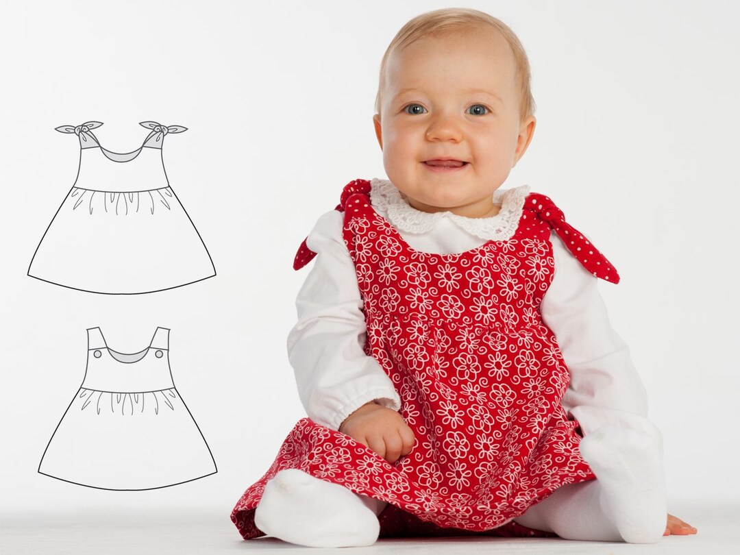 Babykleid Nahen Kostenloses Schnittmuster