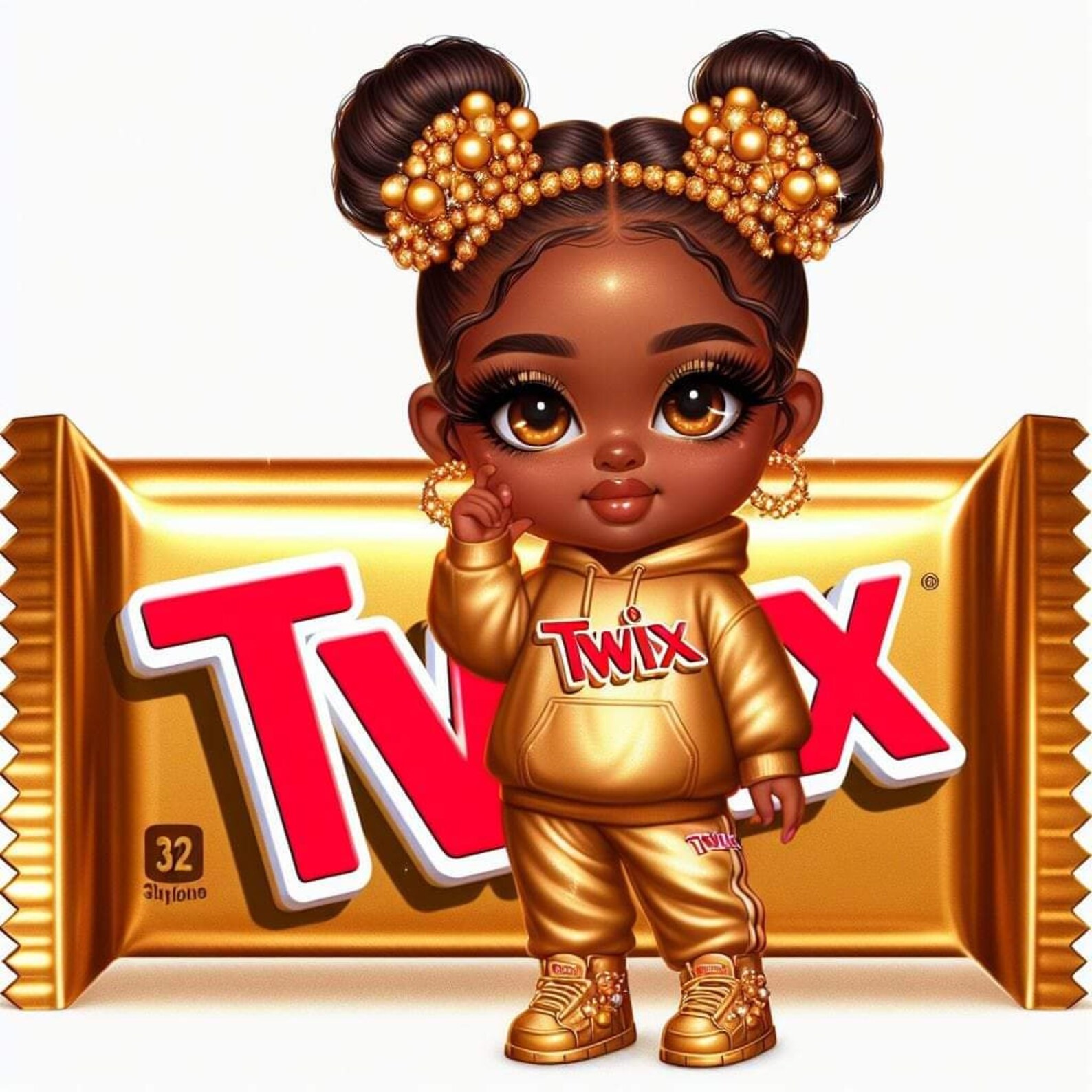 Twix Africa America Girl.. - Etsy
