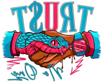 Trust No One, Png for Sublimation, Instant Download - Etsy