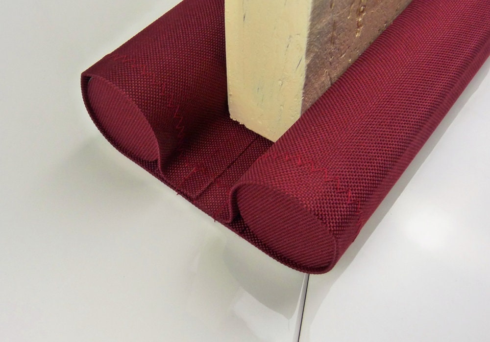 Custom Double Draft Stopper – Maroon, Handmade Cordura Door Snake ...