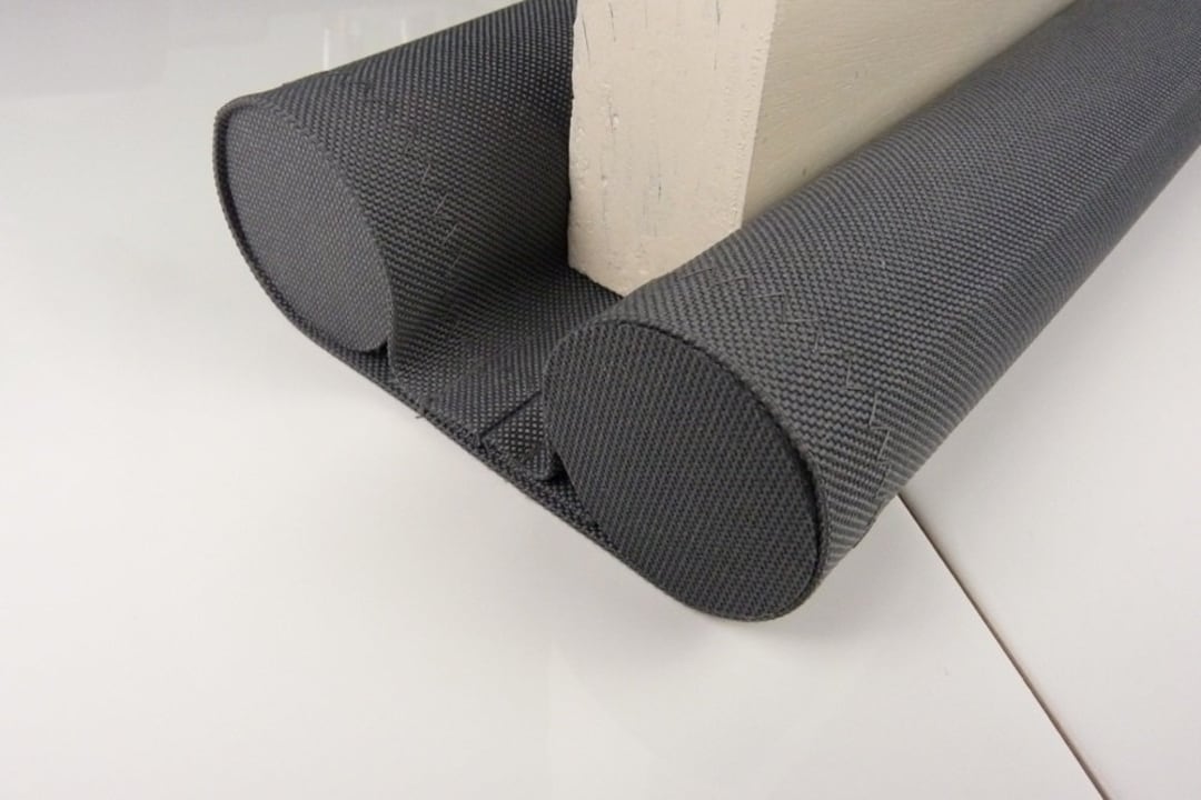 Custom Double Draft Stopper – Grey, Handmade Cordura Door Snake ...