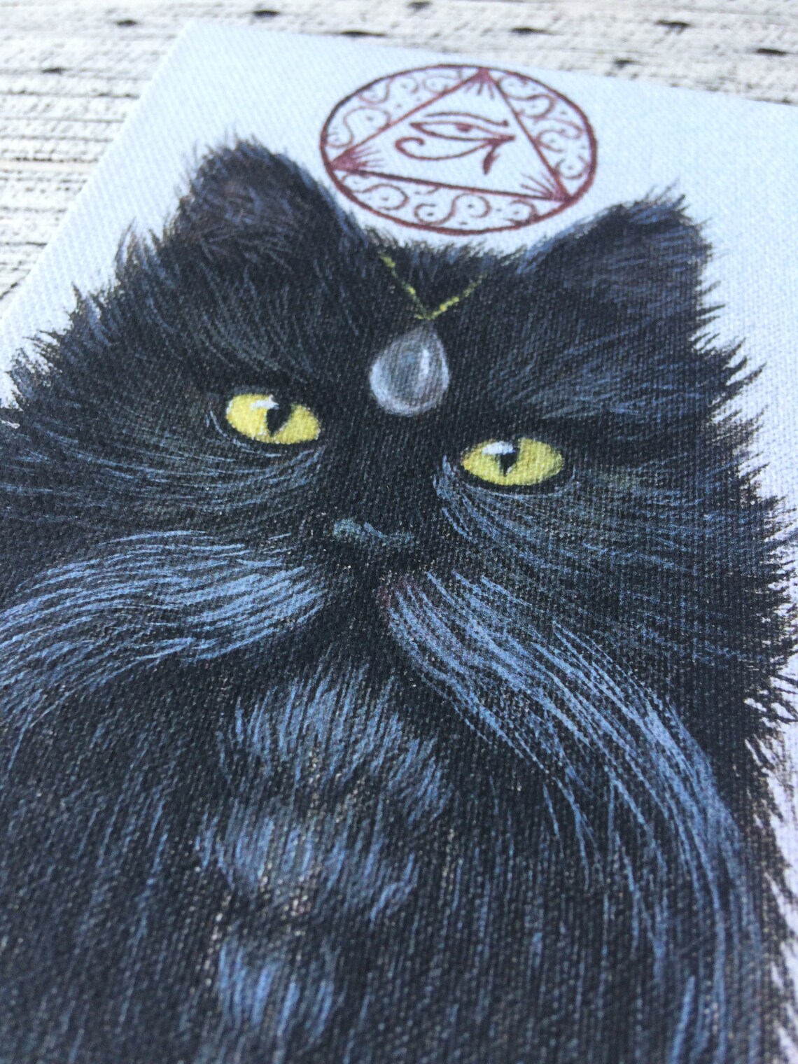 Small Size 4x6 Artwork oracle Cat Print on - Etsy