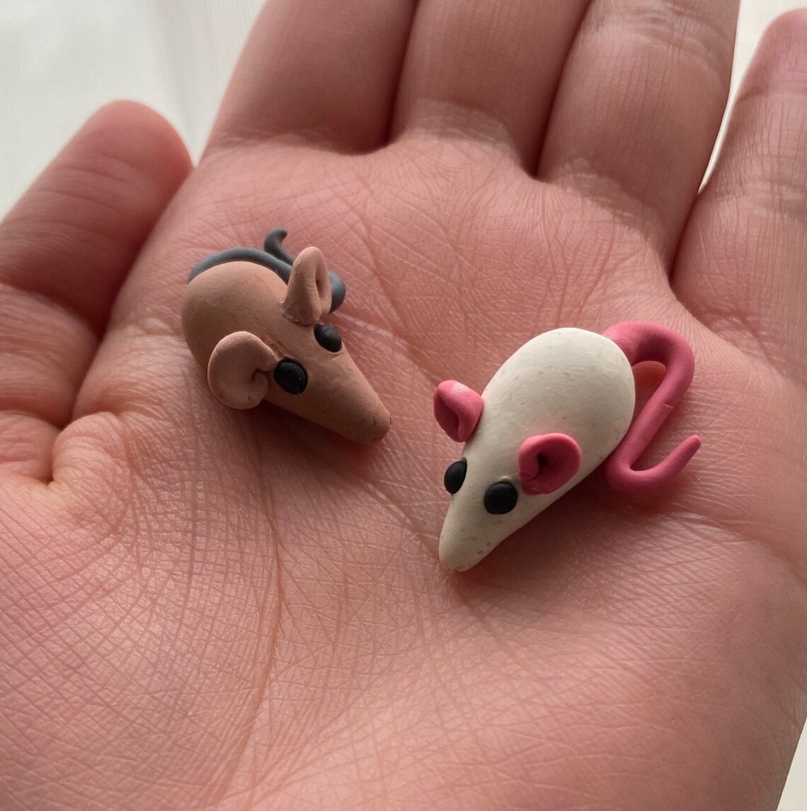 Miniature Mouse/rat Figurines, Custom Figurine, Mouse Art, Rat Art - Etsy