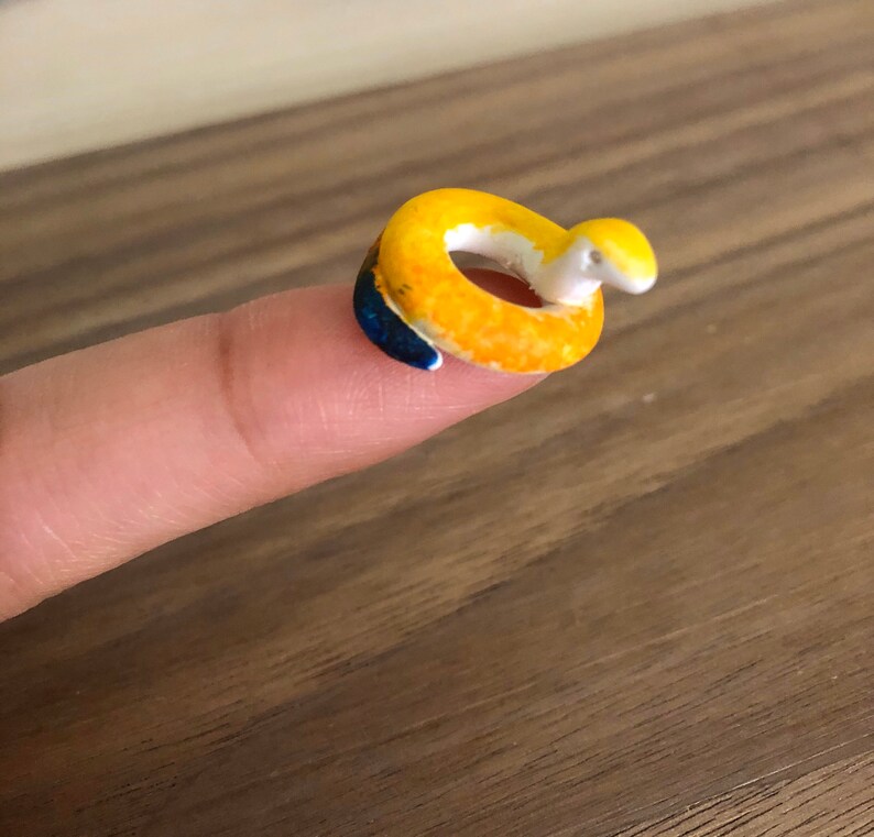 Polymer Clay Snakesset of 3 Mini Snakes Custom Snakes - Etsy