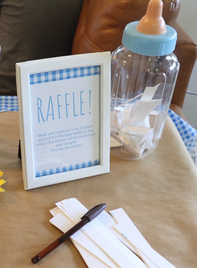 Baby Q - Baby Shower Printable Tags! - Etsy