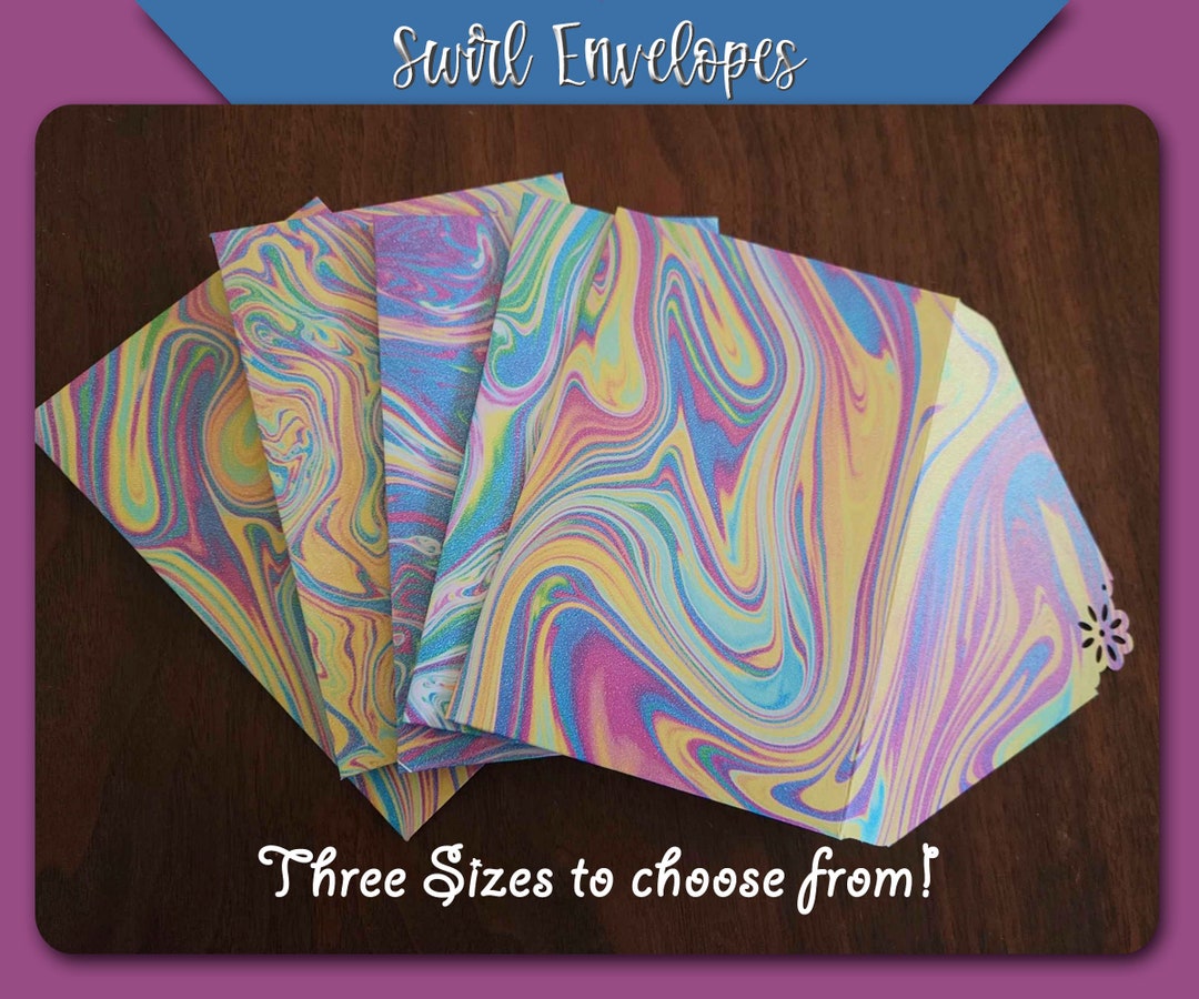 Stylish Handmade Envelopes 4.5 X 6.5 or 5x7 Packs of 5 - Etsy